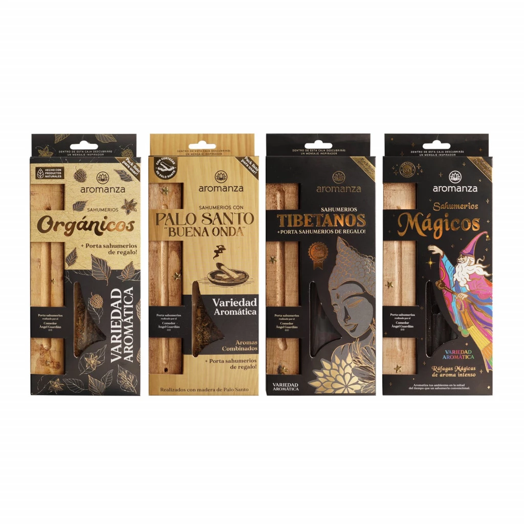 Caja Pack Sahumerios Porta sahumerios